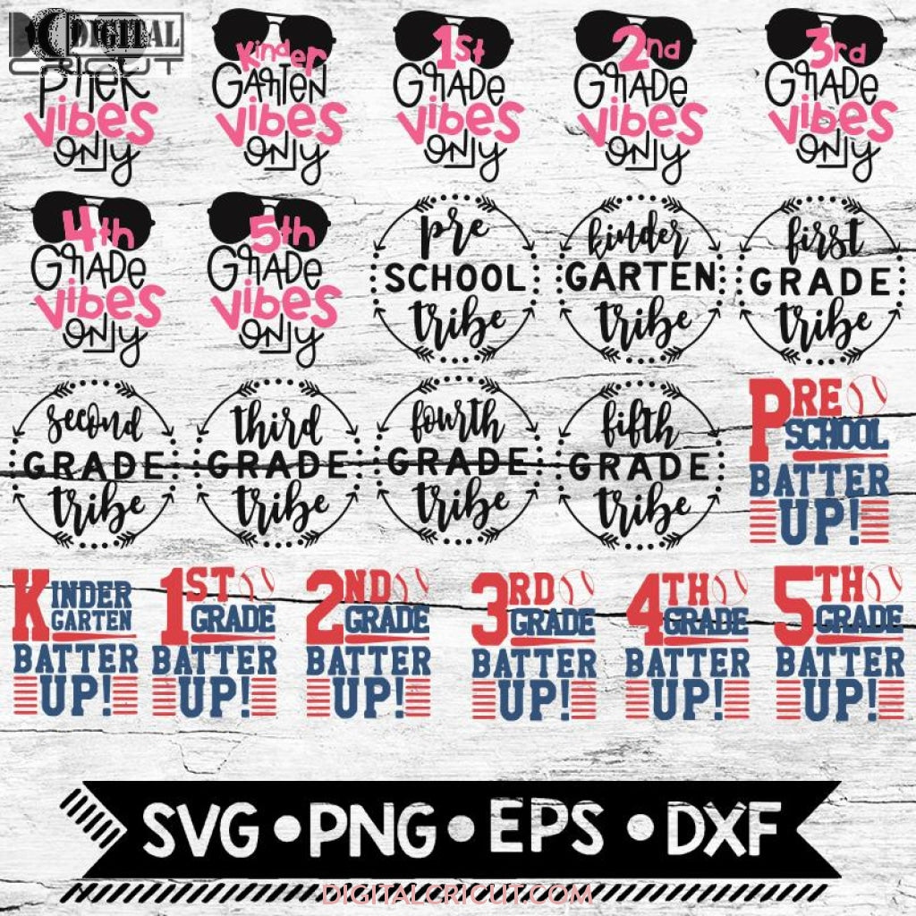 Back To School, School svg, Bundle, Cricut, School, Svg, Dxf ...