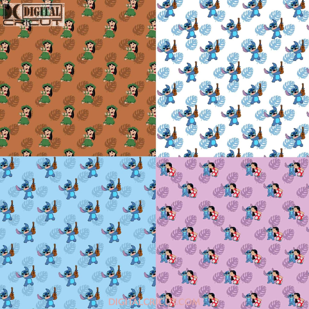 Cute Seamless Pattern, Digital Papers, Scrapbook Papers, Pattern Paper ...