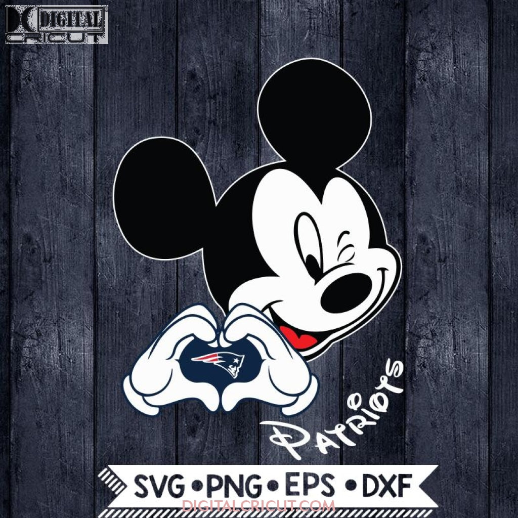Heart Mickey Mouse Love Sport Svg, Cricut File, Svg – Digitalcricut