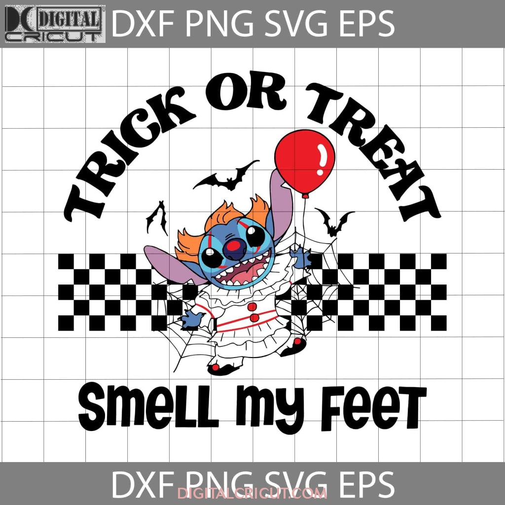 Trick Or Treat Smell My Feet SVG, Halloween Stitch Svg, Halloween Svg ...