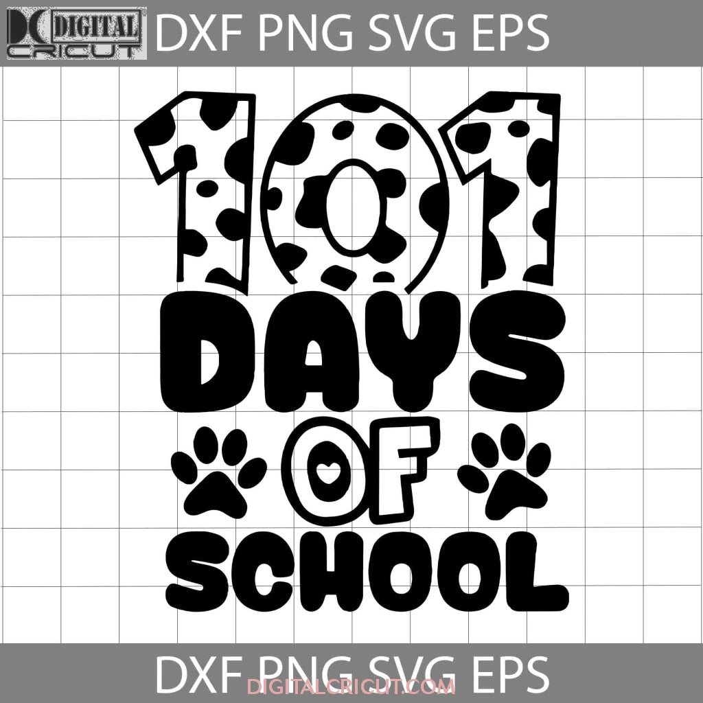 101 Days Of School SVG, School SVG, 100th Day Of School SVG, Teacher ...