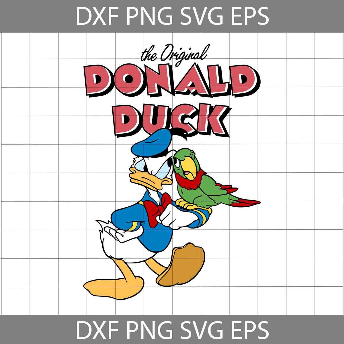Donald Duck Svg, Duck Svg, Cartoon Svg, Cricut File, Clipart, Svg, Png ...