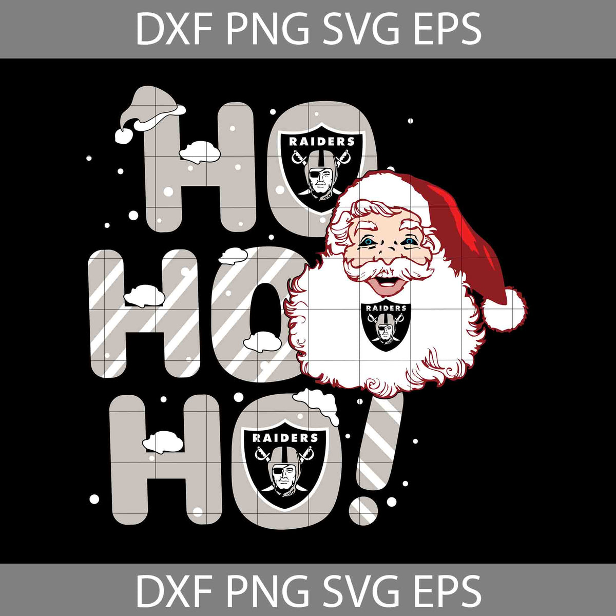 Ho Ho Ho Svg, Las Vegas Raiders, Las Vegas Raiders Svg, NFL, NFL Svg ...