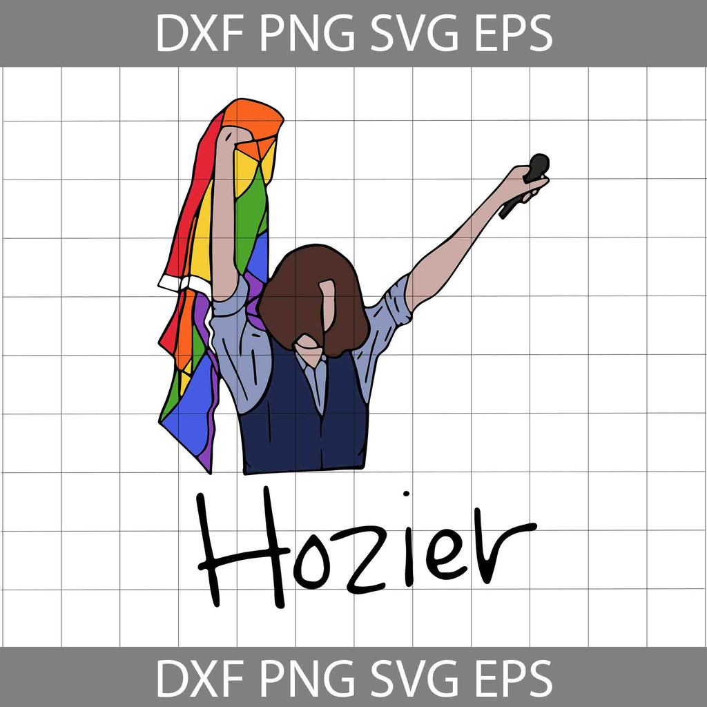 Hozier Concert Pride Flag SVG, Singer Hozier SVG, Singer Hozier Holdin ...