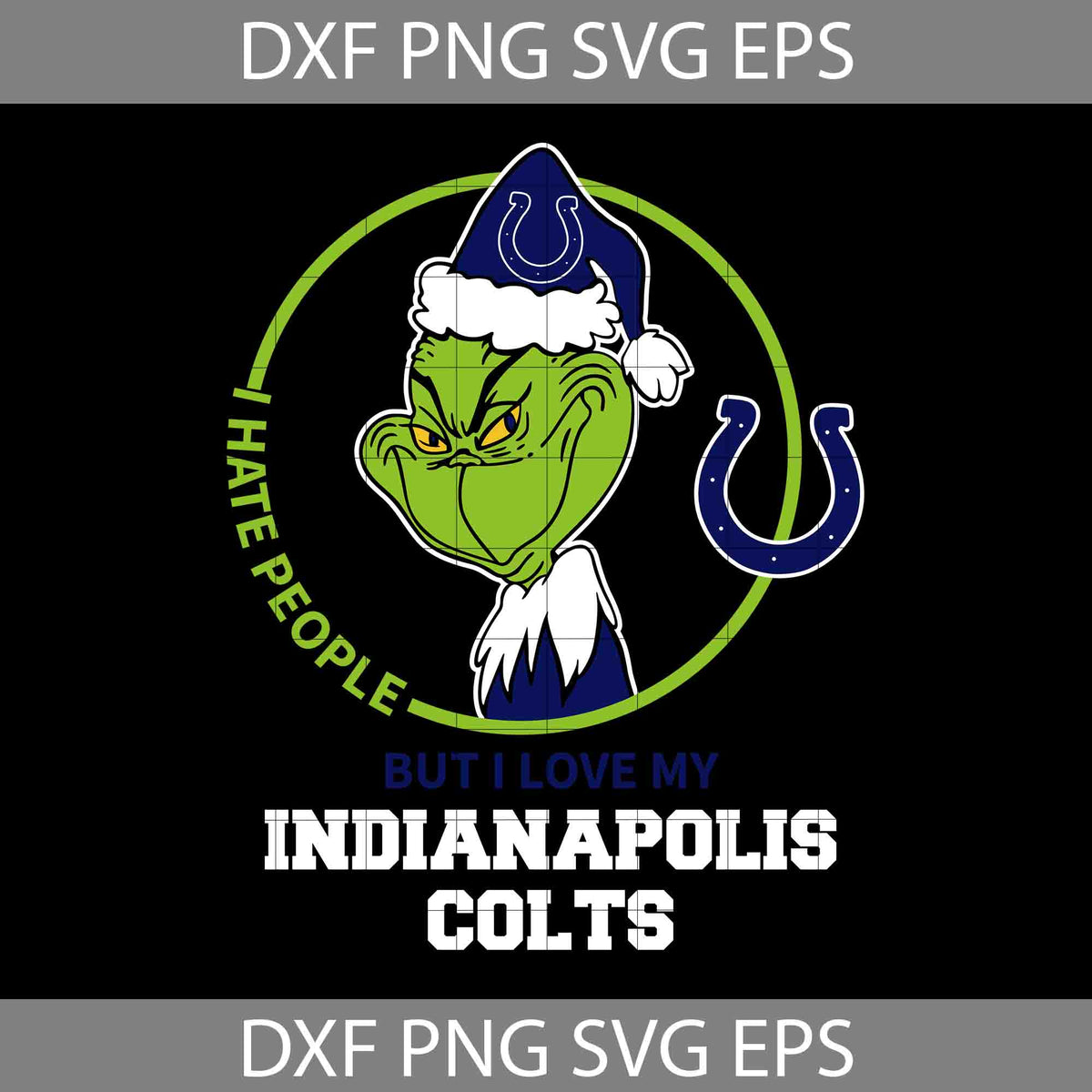 Indianapolis Colts, Indianapolis Colts Svg, NFL, NFL Svg, I Hate People ...