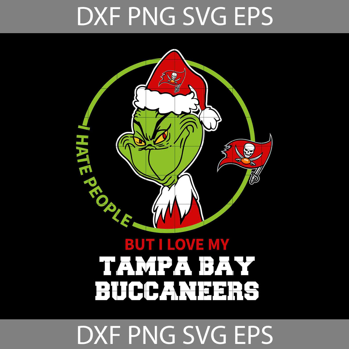 Tampa Bay Buccaneers, Tampa Bay Buccaneers Svg, NFL, NFL Svg, I Hate ...