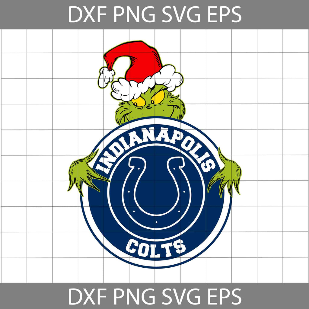 Indianapolis Colts, Indianapolis Colts Svg, NFL, NFL Svg, Grinch ...
