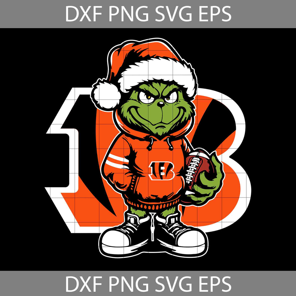 Cincinnati Bengals, Cincinnati Bengals Svg, NFL, NFL Svg, Baby Grinch ...