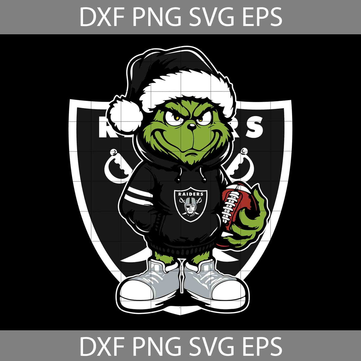 Oakland Raiders, Oakland Raiders Svg, NFL, NFL Svg, Baby Grinch Oakland ...