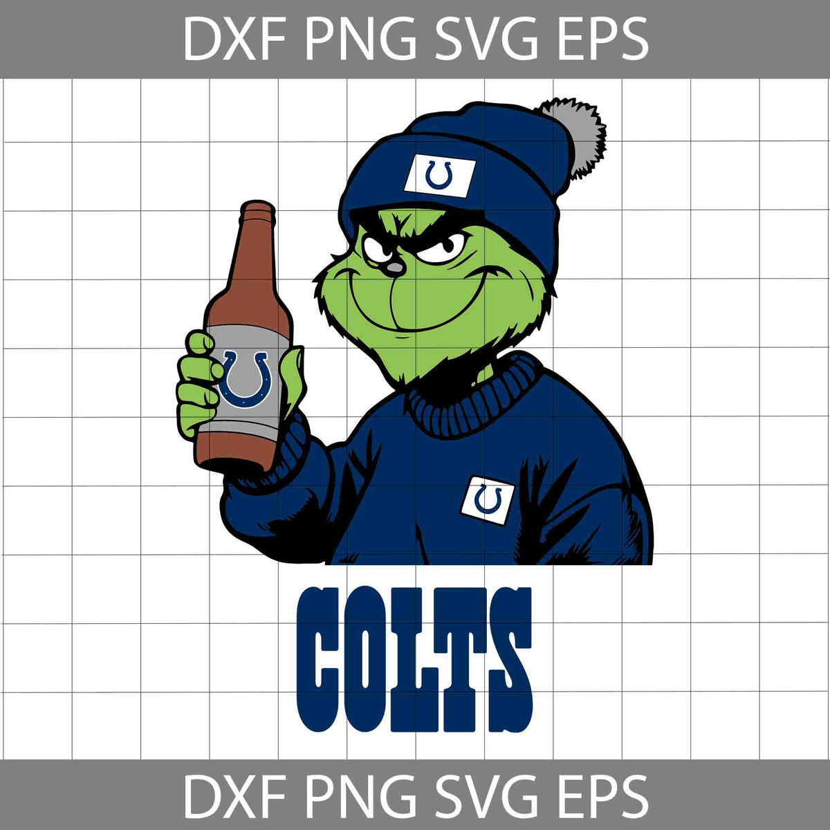 Indianapolis Colts, Indianapolis Colts Svg, NFL, NFL Svg, Grinch ...