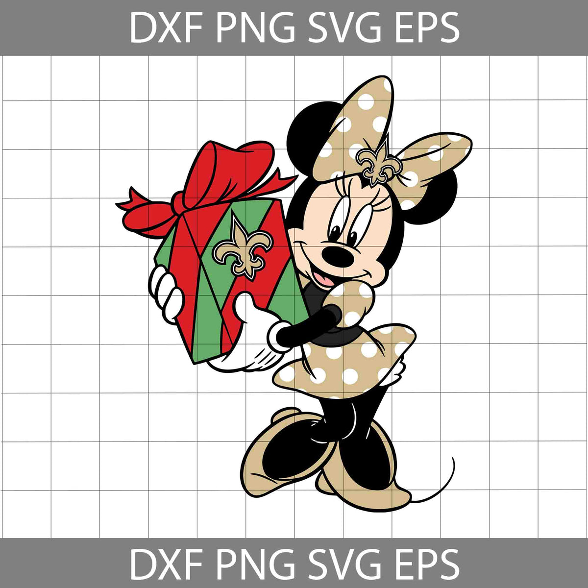 New Orleans Saints, New Orleans Saints Svg, Minnie New Orleans Saints ...