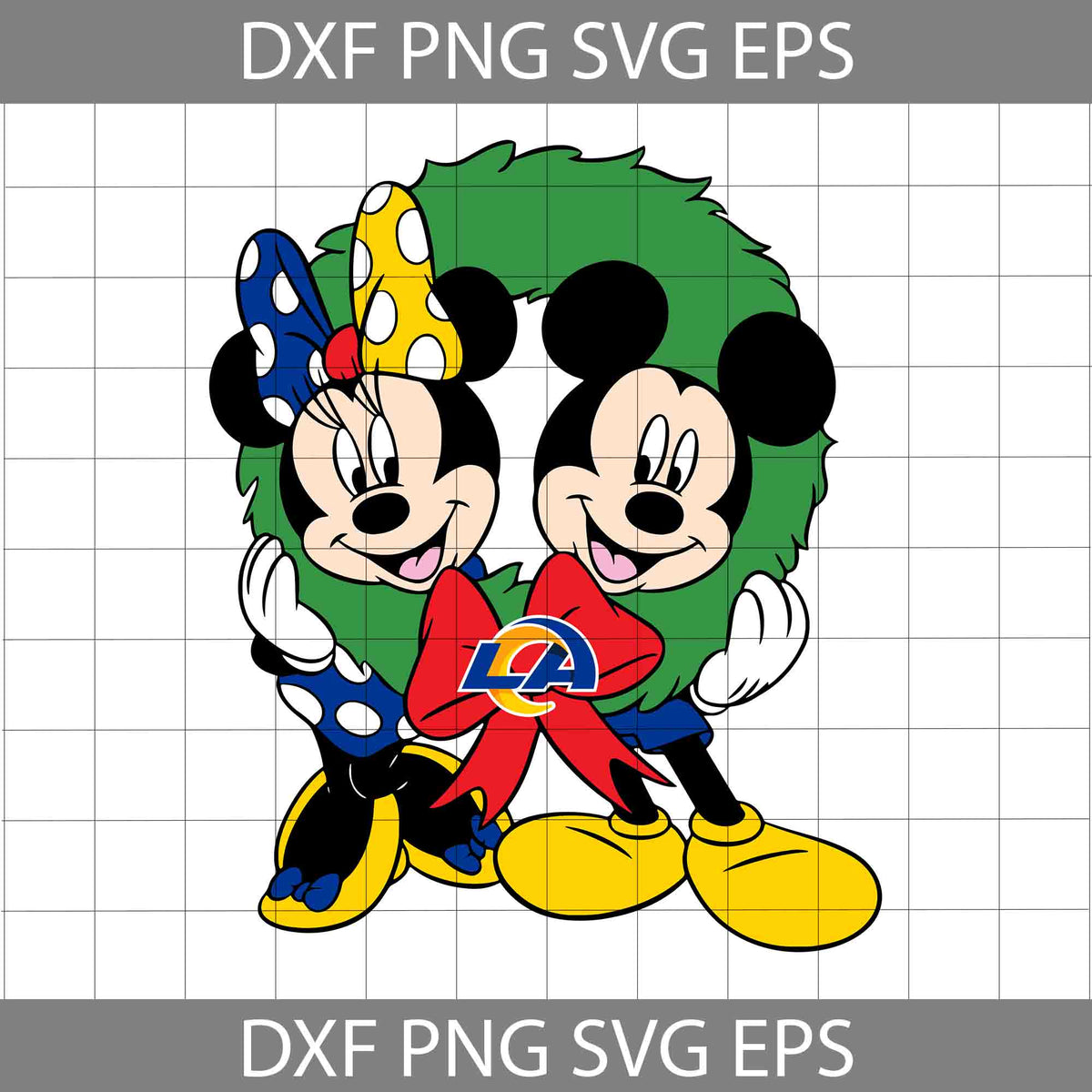 Los Angeles Rams, Los Angeles Rams Svg, Mouse Los Angeles Rams Svg, NFL ...