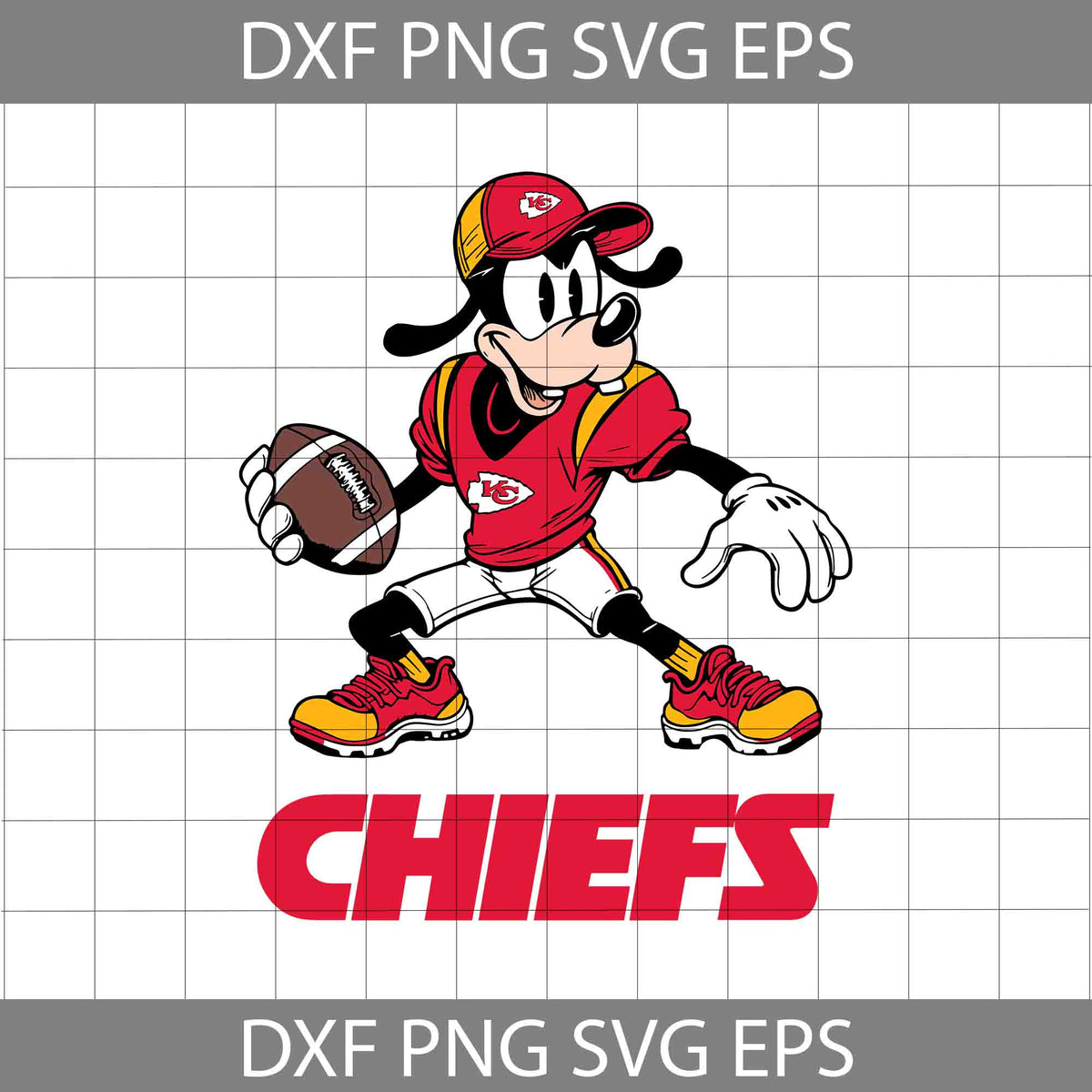 Kansas City Chiefs, Kansas City Chiefs Svg, NFL, NFL Svg, Goofy Svg ...