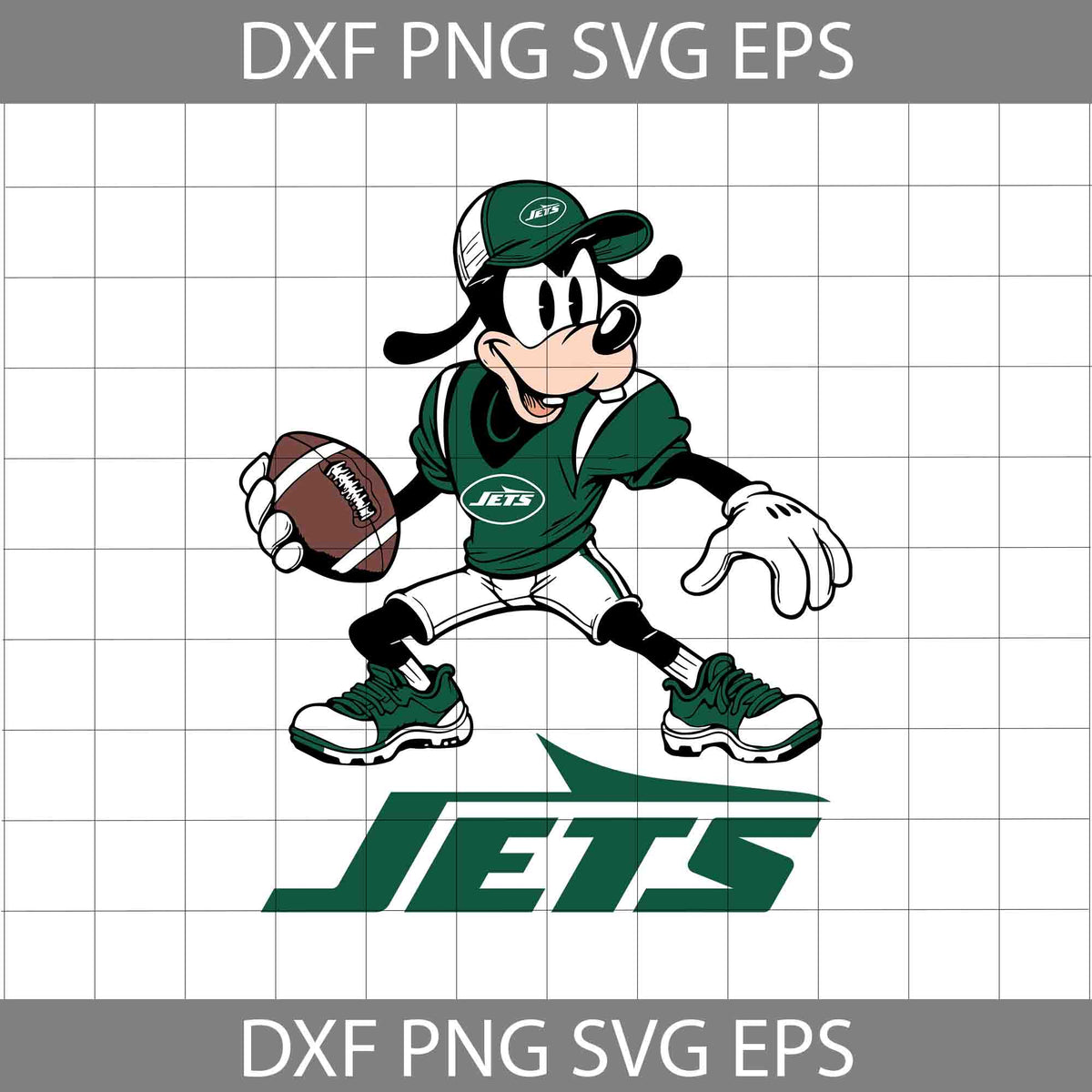 New York Jets, New York Jets Svg, NFL, NFL Svg, Goofy Svg, Football Svg ...