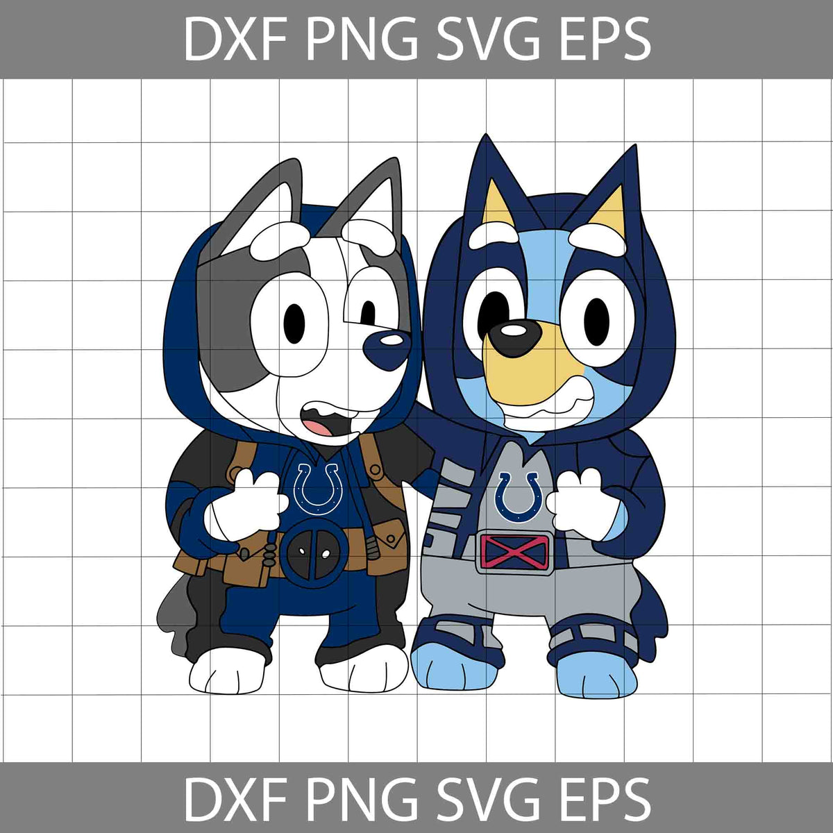 Indianapolis Colts, Indianapolis Colts Svg, NFL, NFL Svg, Bluey Svg ...