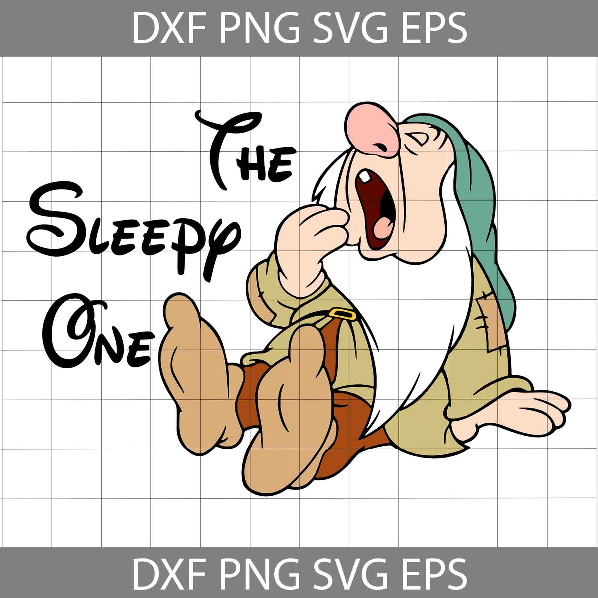 The Sleepy One Dwarf Svg, Snow White and the Seven Dwarfs Svg, Princess ...