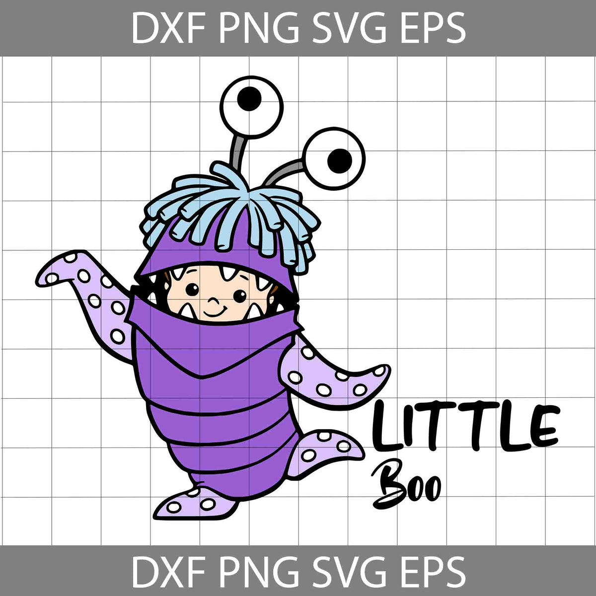 Little Boo Svg, Monster Inc Svg, Sully Svg, Mike Svg, Cartoon Svg ...