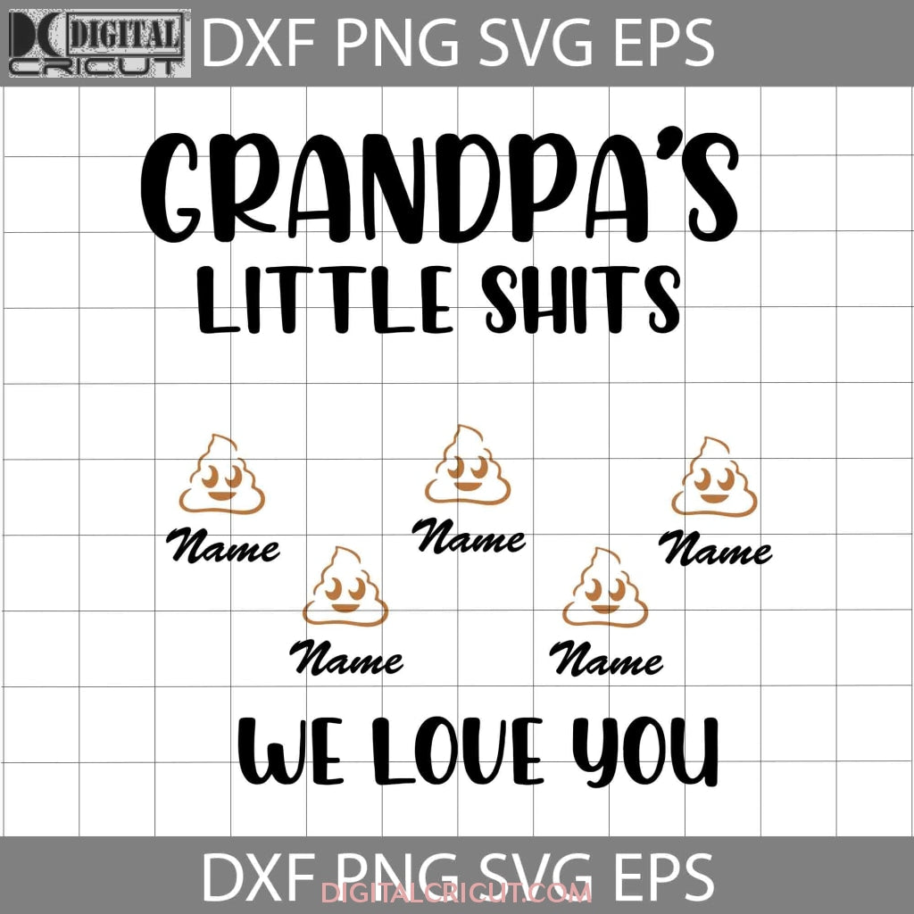 Grandpa Gift Personalized Grandpa Svg, Personalized Grandpa Svg, Father ...
