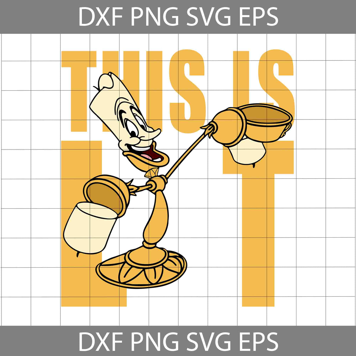 This Is Lit Svg, Lumiere Characters Svg, Beauty and the Beast Svg ...