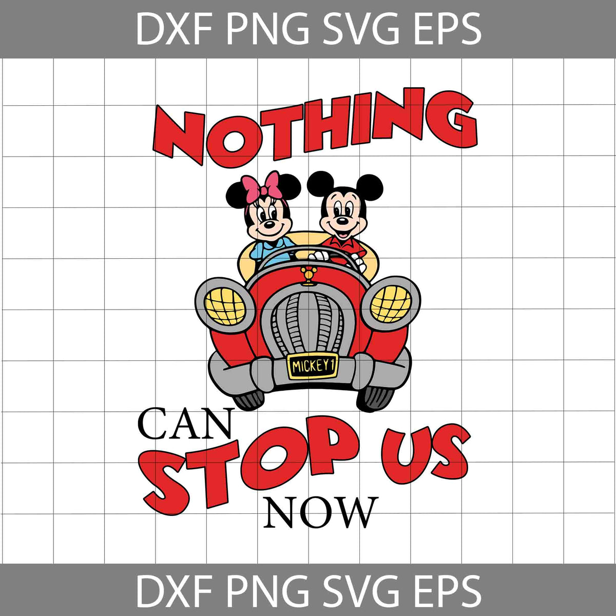 Nothing Can Stop Us Now Mickey And Minnie’s Runaway Railway Svg, Mickey ...