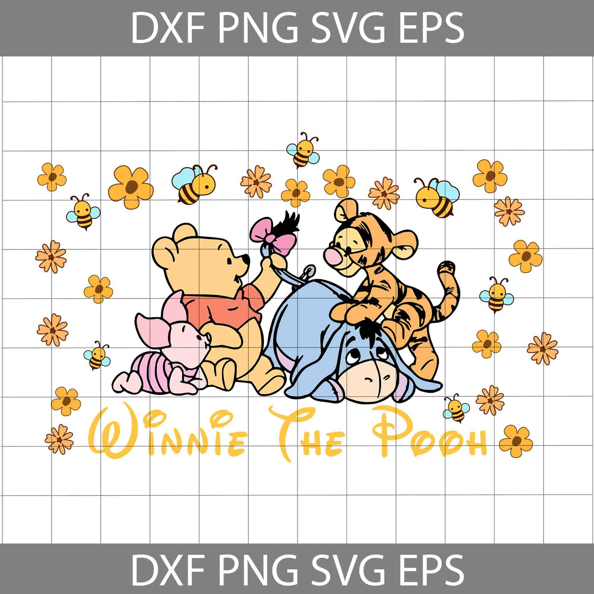 Baby Pooh Svg, Pooh And Friends Svg, Winnie the Pooh Svg, Cartoon Svg ...