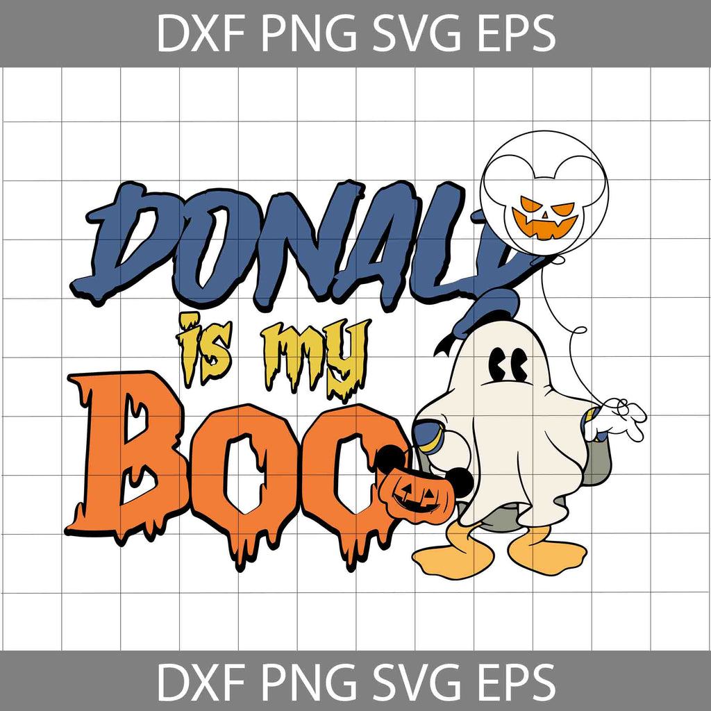 Donald Ghost Svg, Donald Duck Svg, Trick Or Treat, Spooky Season Svg ...