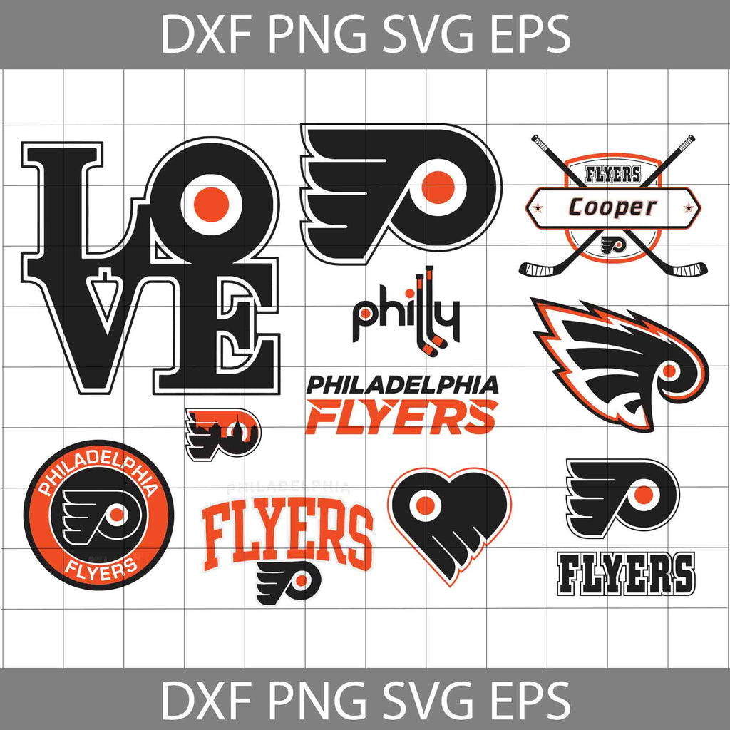 Philadelphia Flyers svg, Bundle, Love sport Svg, NHL Svg, Cricut File ...