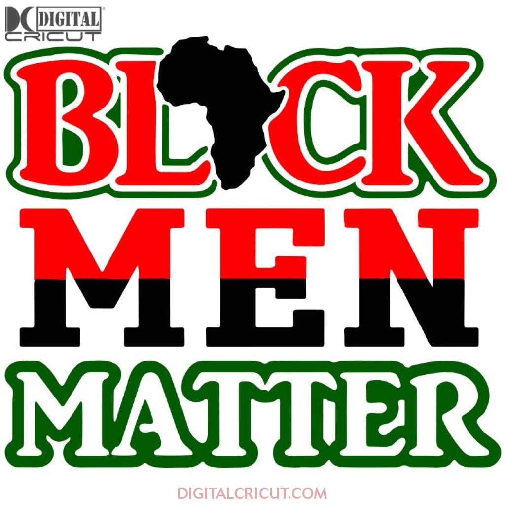 Black Men Matter SVG Files For Silhouette, Files For Cricut, SVG, DXF ...