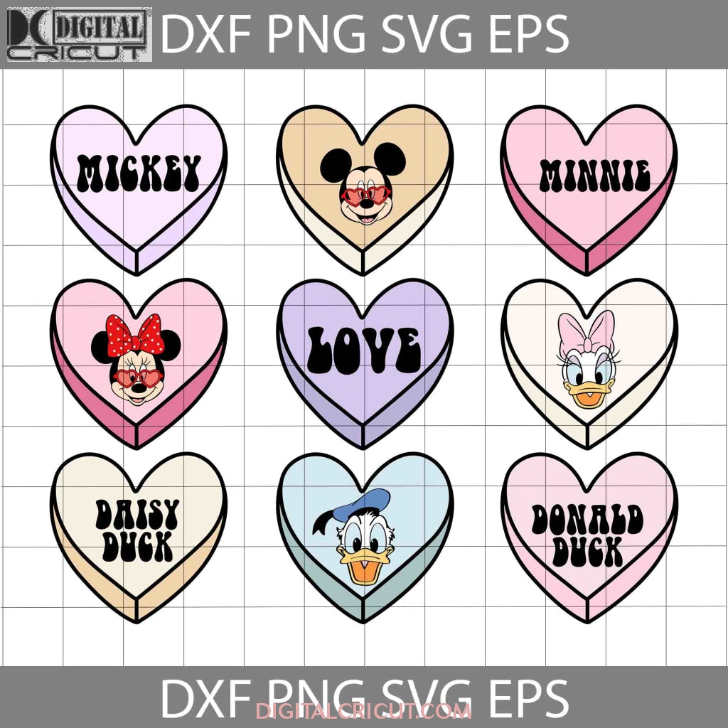Candy Heart Svg, Conversation Hearts Svg, Duck Svg, Couple Love Svg ...