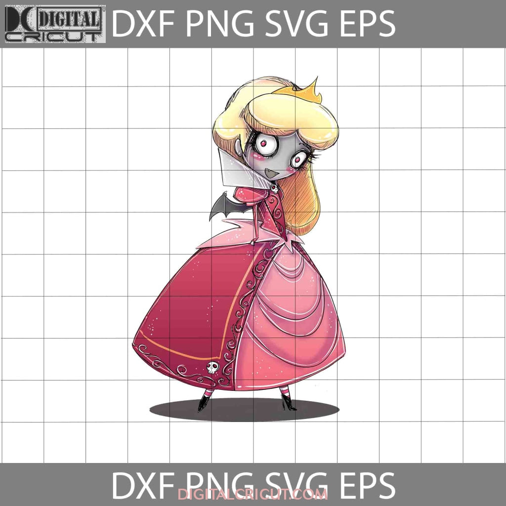 Chibi Zombie Sleeping Beauty Png, Princess Zombie Png, Halloween Png ...
