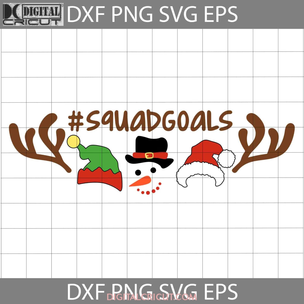 Christmas Squad Goals SVG, Christmas SVG, Squad Goals Svg, Christmas ...