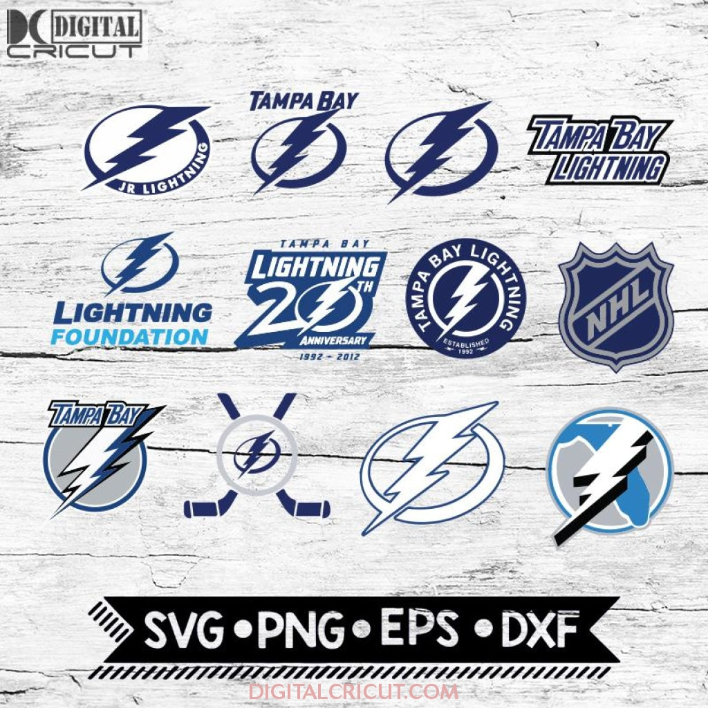 Tampa Bay Lightning Svg, Bundle, Love sport Svg, NHL Svg, Cricut File ...