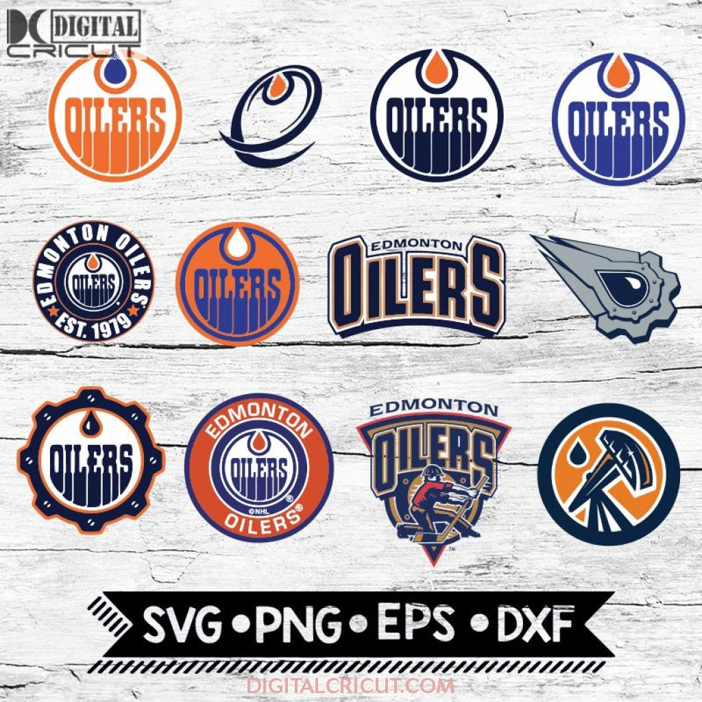 Edmonton Oilers Svg, Bundle, Love sport Svg, NHL Svg, Cricut File ...