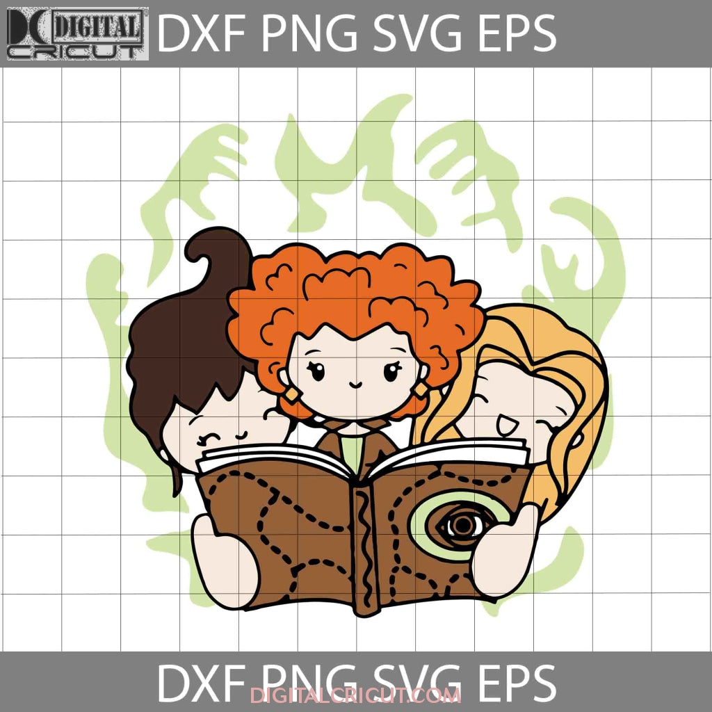 Cute Witches Svg, Witch Svg, Halloween Svg, Cricut File, Clipart, Svg ...