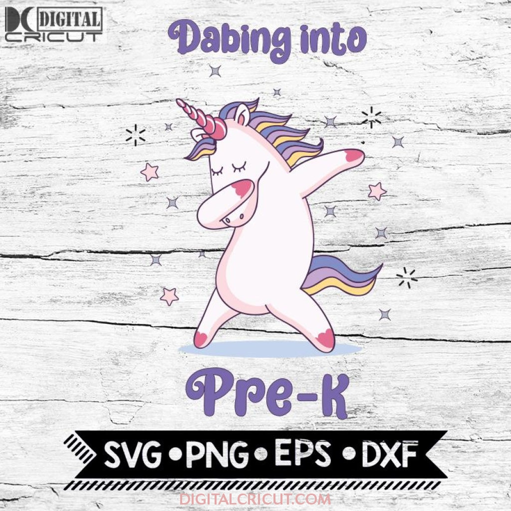 Dabbing Unicorn, Svg, Back To School Svg, Kindergarten Svg, Cricut Fil ...