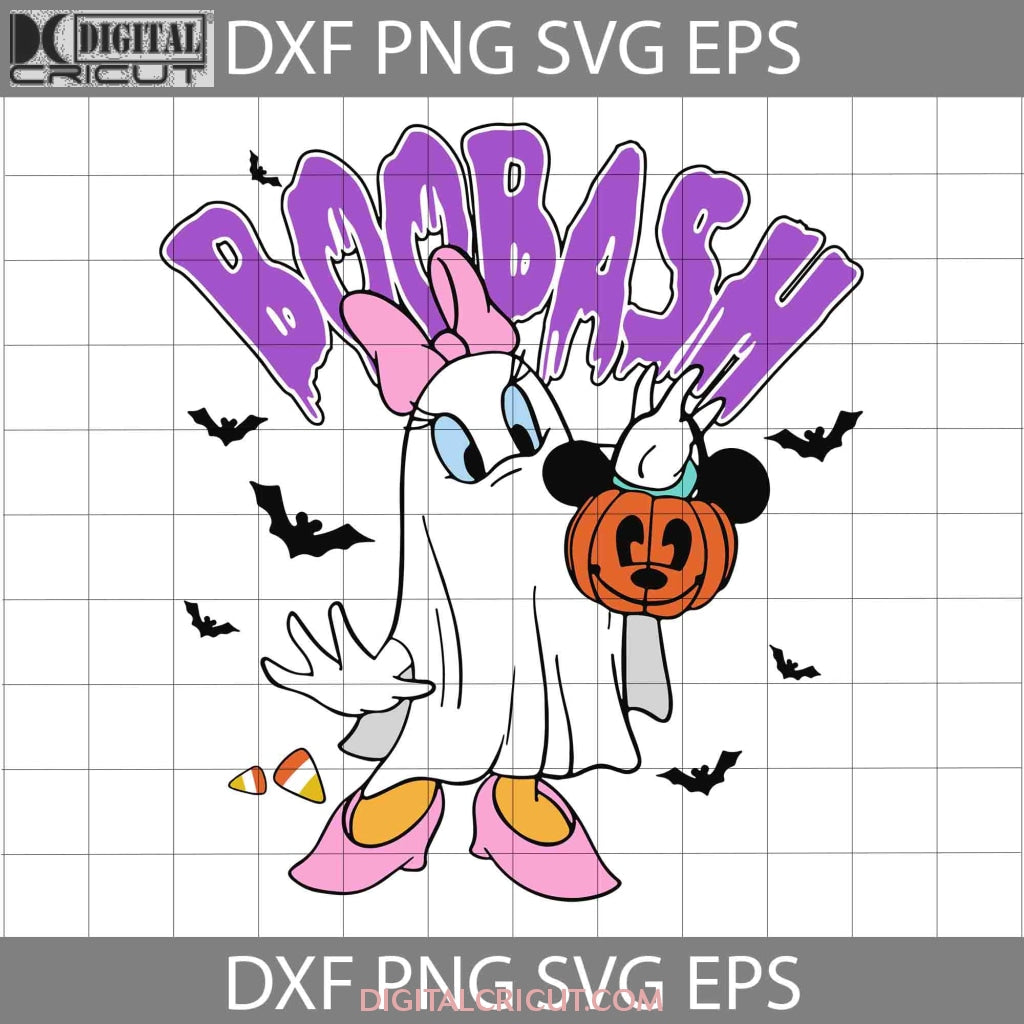 Daisy Duck Boo Bash Svg, Daisy Duck Ghost Svg, Halloween Svg, Cricut ...