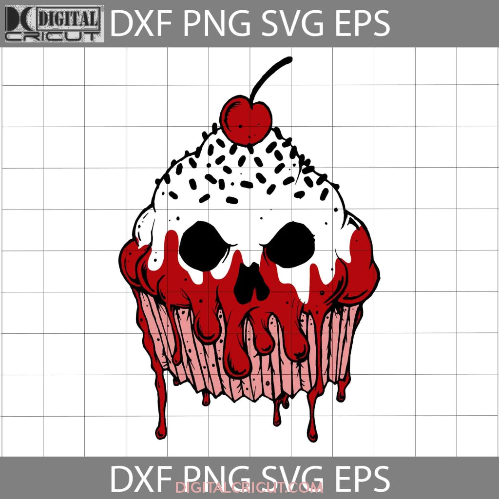 Death Cake Halloween SVG, Happy Halloween Cake Svg, Halloween Svg ...