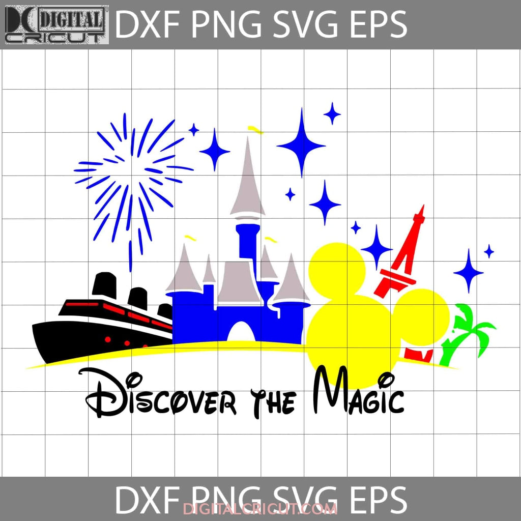 Discover the Magic Mickey Mouse Svg, Cartoon Svg, Cricut File, Clipart ...
