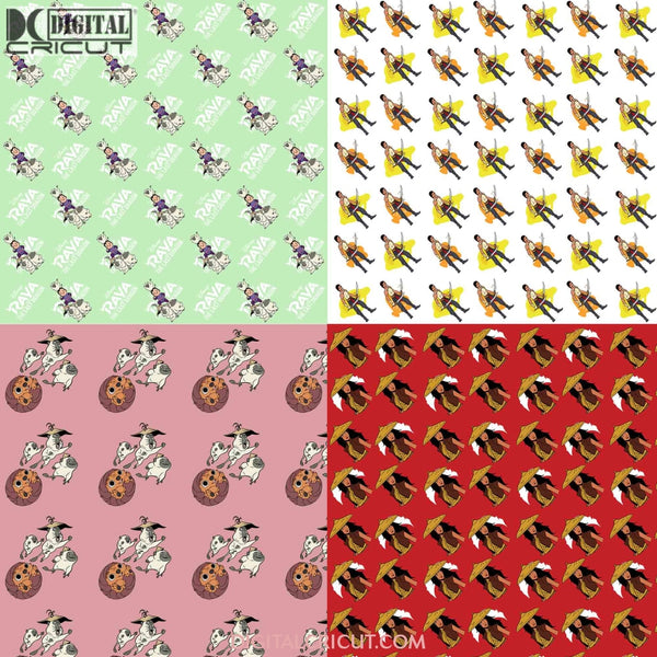 Dragon Seamless Pattern, Digital Papers, Scrapbook Papers, Pattern ...