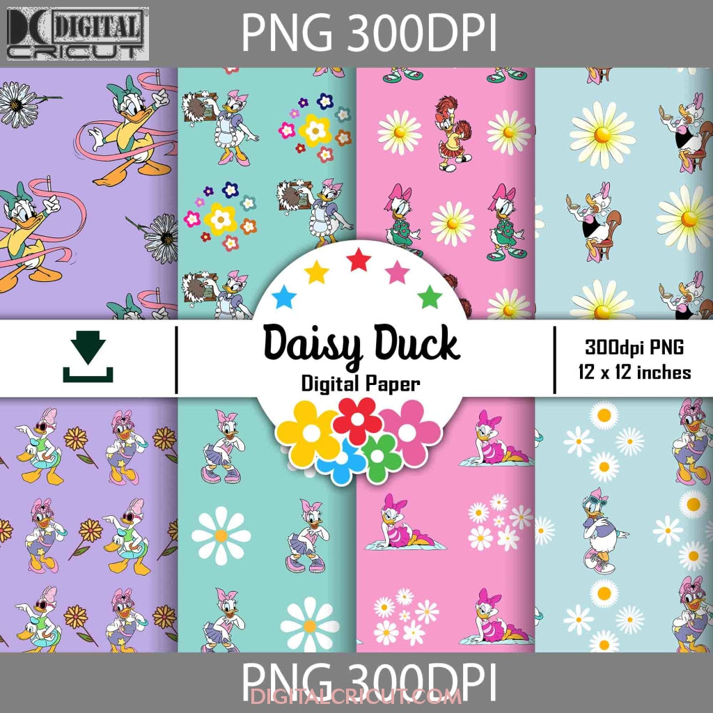 Duck Seamless Pattern, Scrapbook, Digital Paper, Wallpaper, Background ...
