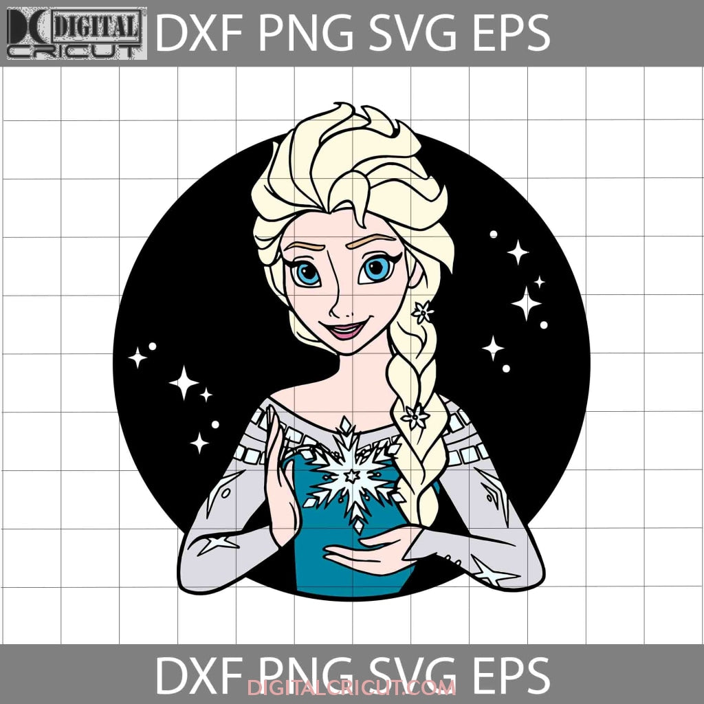 Elsa Frozen Svg, Frozen 2 Svg, Elsa Svg, Cartoon Svg, Cricut File, Cli ...
