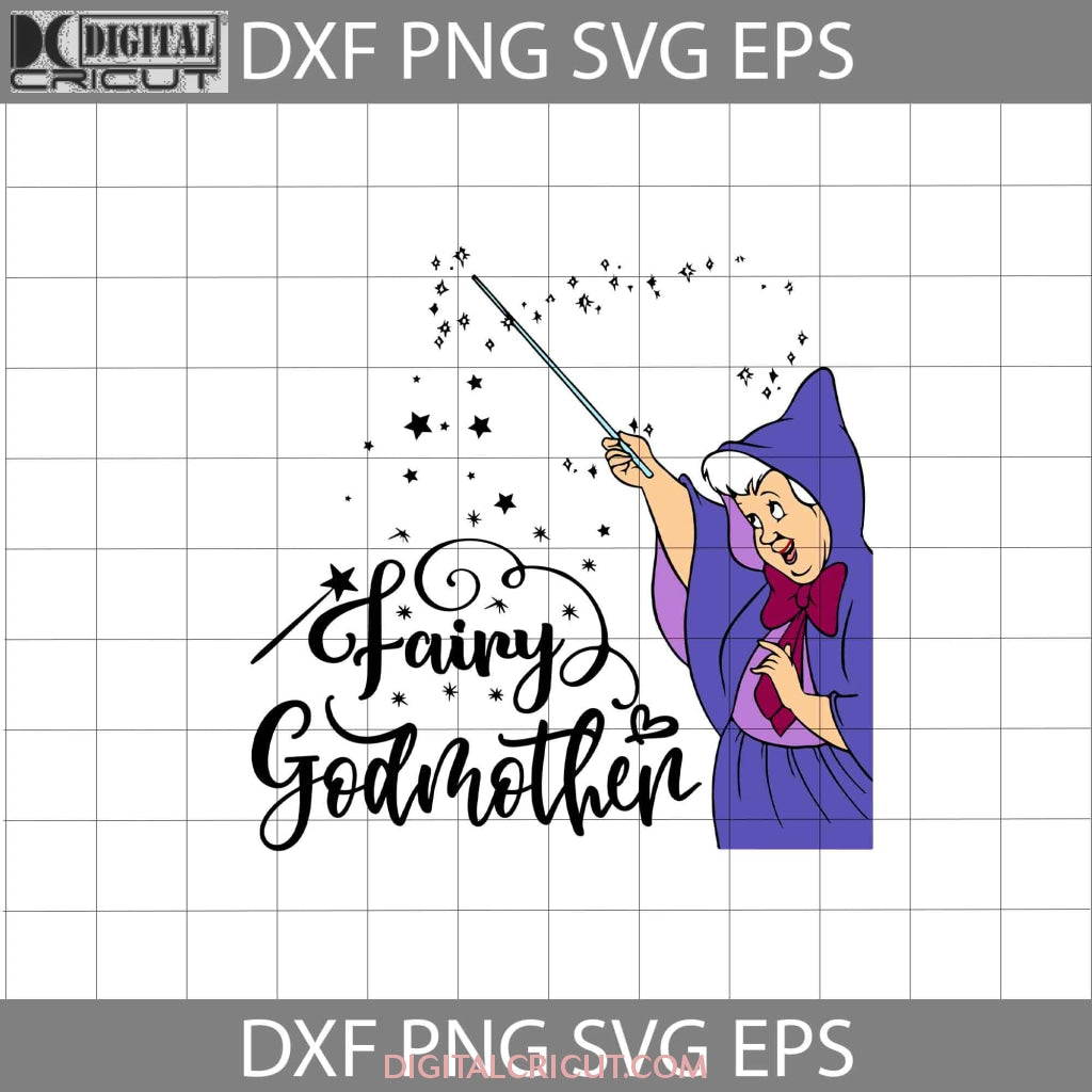 Cinderella Fairy Godmother Magic Svg Fairy Godmother Svg Sparkling