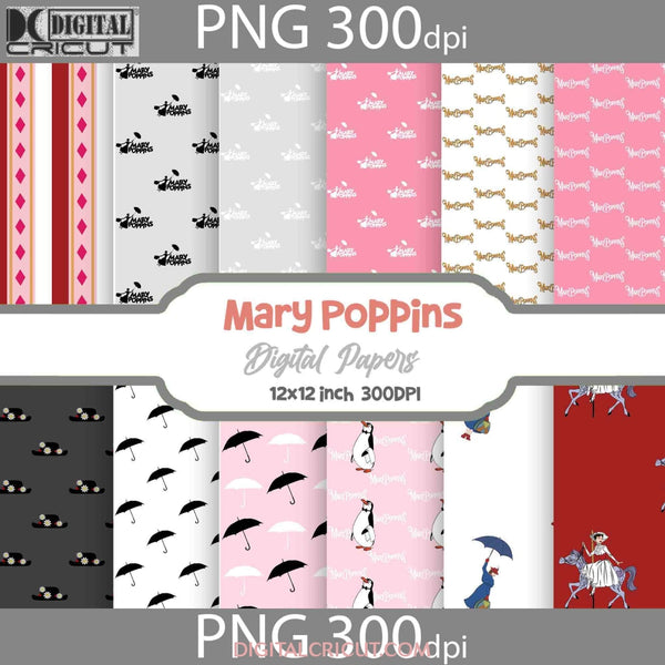 Girl Returns Seamless Pattern, Digital Papers, Scrapbook Papers ...