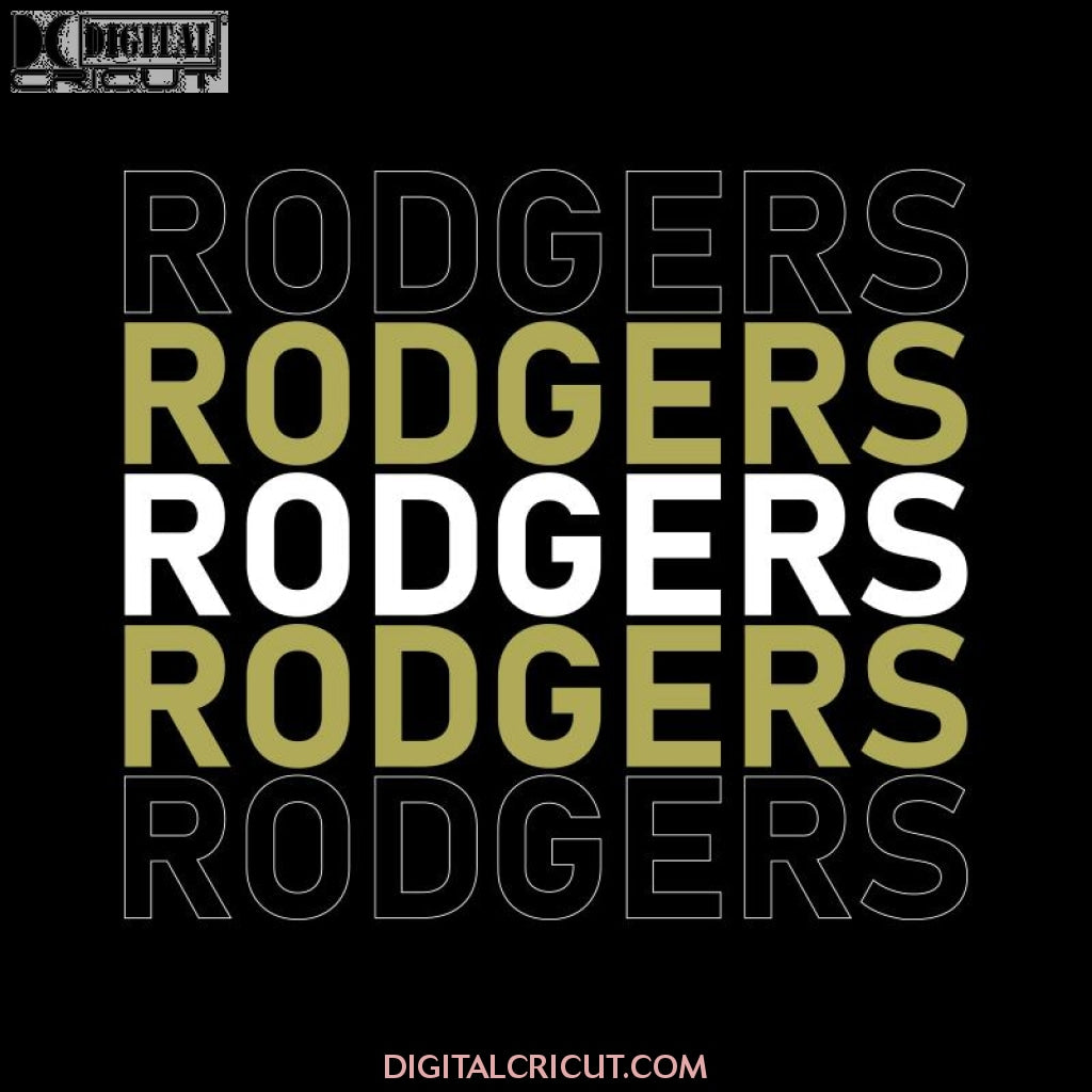 Green Bay Packers Svg, Rodgers Svg, Cricut File, Clipart, Sport Svg, F ...