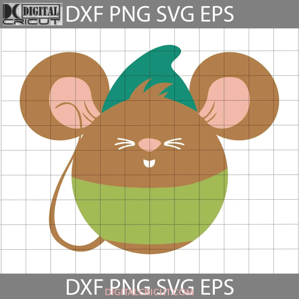Gus Gus Ears Mouse Svg, Gus Gus Svg, Gus Gus Ears Svg, Cartoon Svg, Cr ...