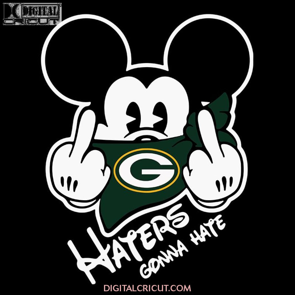 Haters Gonna Hate Svg, Cricut File, Clipart, Mickey Svg, Png, Eps, Dxf ...