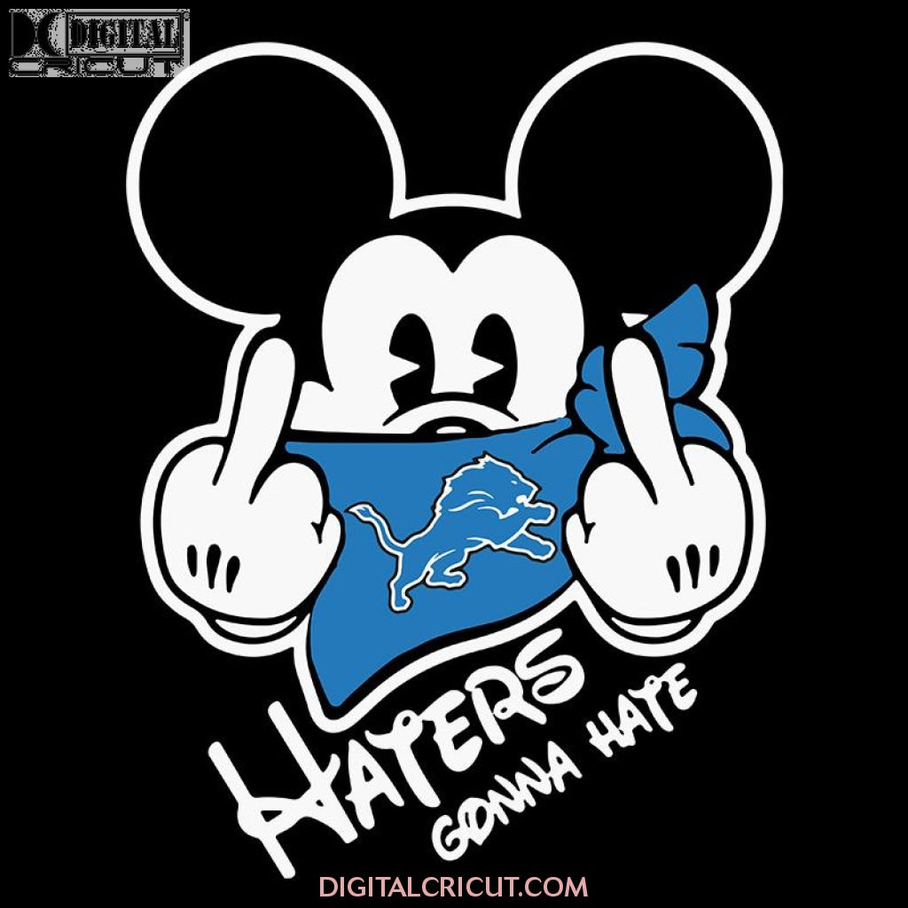 Haters Gonna Hate Svg, Cricut File, Clipart, Mickey Svg, Png, Eps, Dxf ...