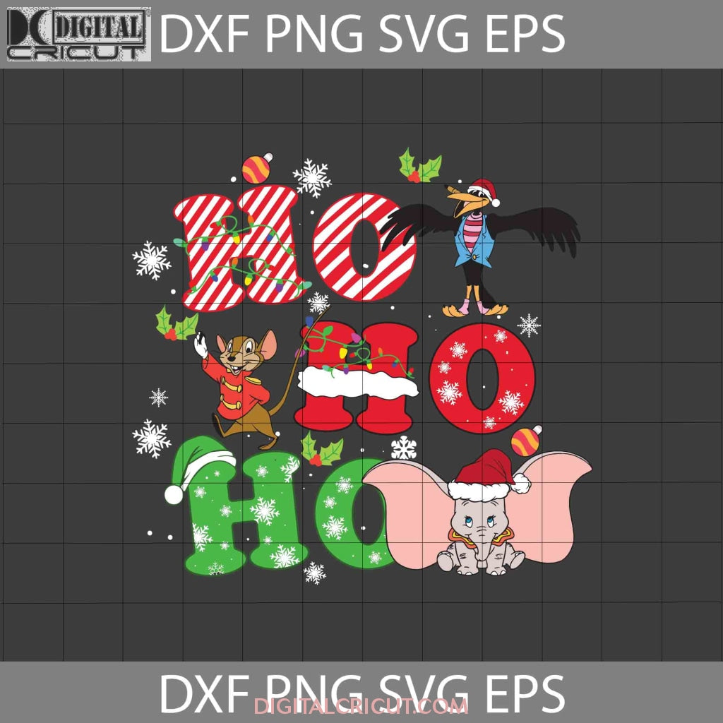Hohoho Svg, Elephant Svg, Mouse Svg, Crow Svg, Funny Characters svg ...