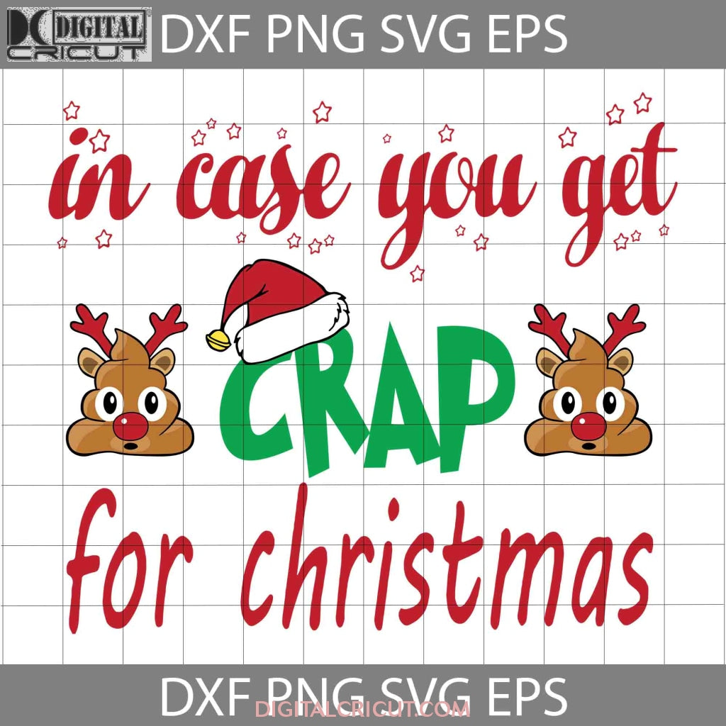 In Case You Get Crap For Christmas SVG, Christmas Toilet Paper Svg ...