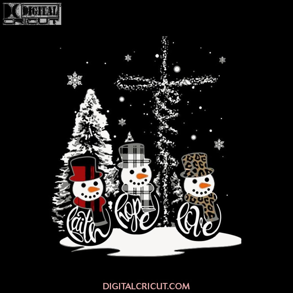Jesus Snowman Buffalo Plaid Svg, Snow Svg, Christmas Svg, Merry Christ ...